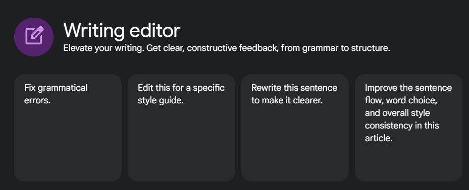 Writing Editor (Google Gemini Gem) | Psychlinks Forum -- Archive Only ...